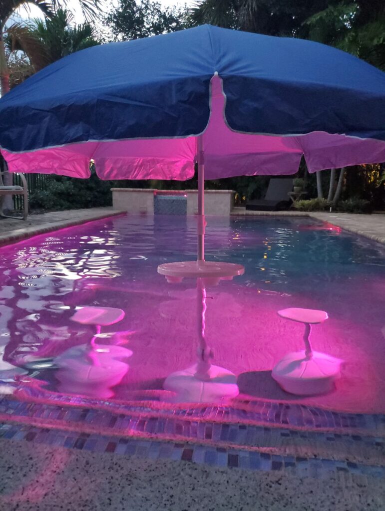 Relaxation Station Luxury Swimming Pool Table Stools