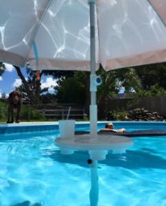 Relaxation Station Swimming Pool Table and Stools