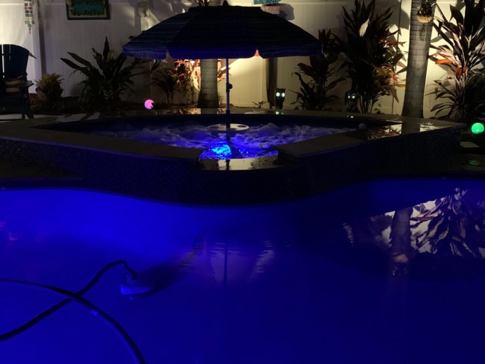 Relaxation Station Swimming Pool Table and Stools