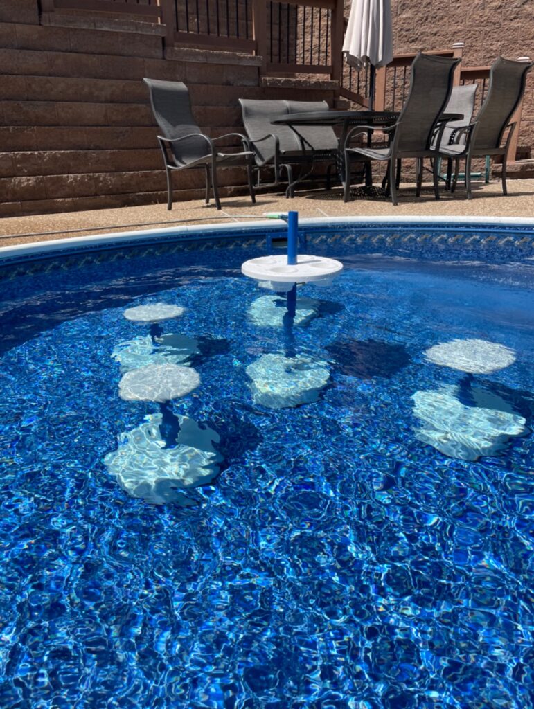 Relaxation Station Swimming Pool Table and Stools