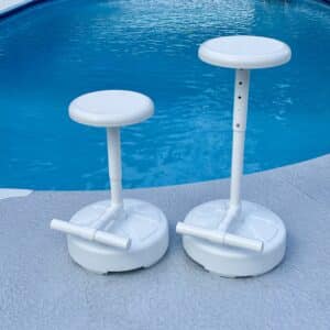 Relaxation Station Swimming Pool Table and Stools