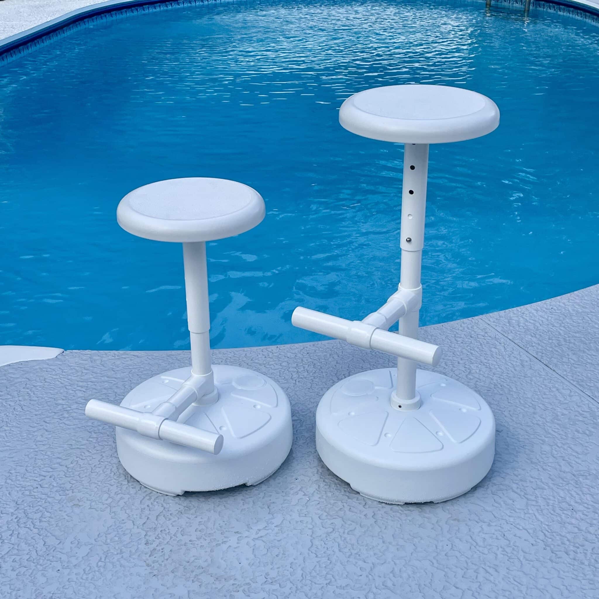 Relaxation Station Swimming Pool Table and Stools