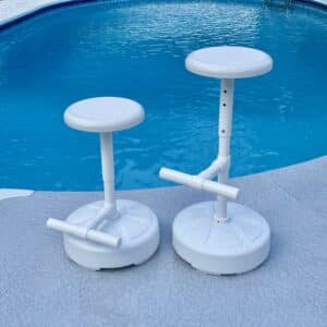 Relaxation Station Swimming Pool Table and Stools