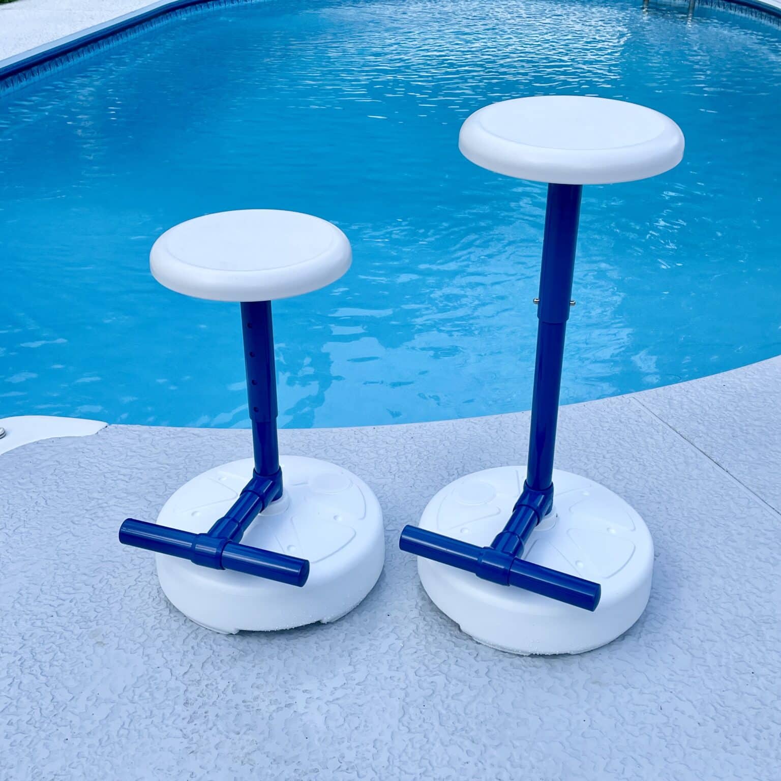 Relaxation Station Swimming Pool Table and Stools